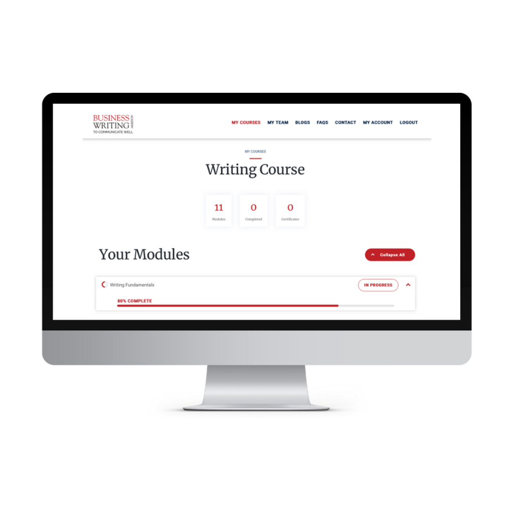 How it Works | Business Writing Courses